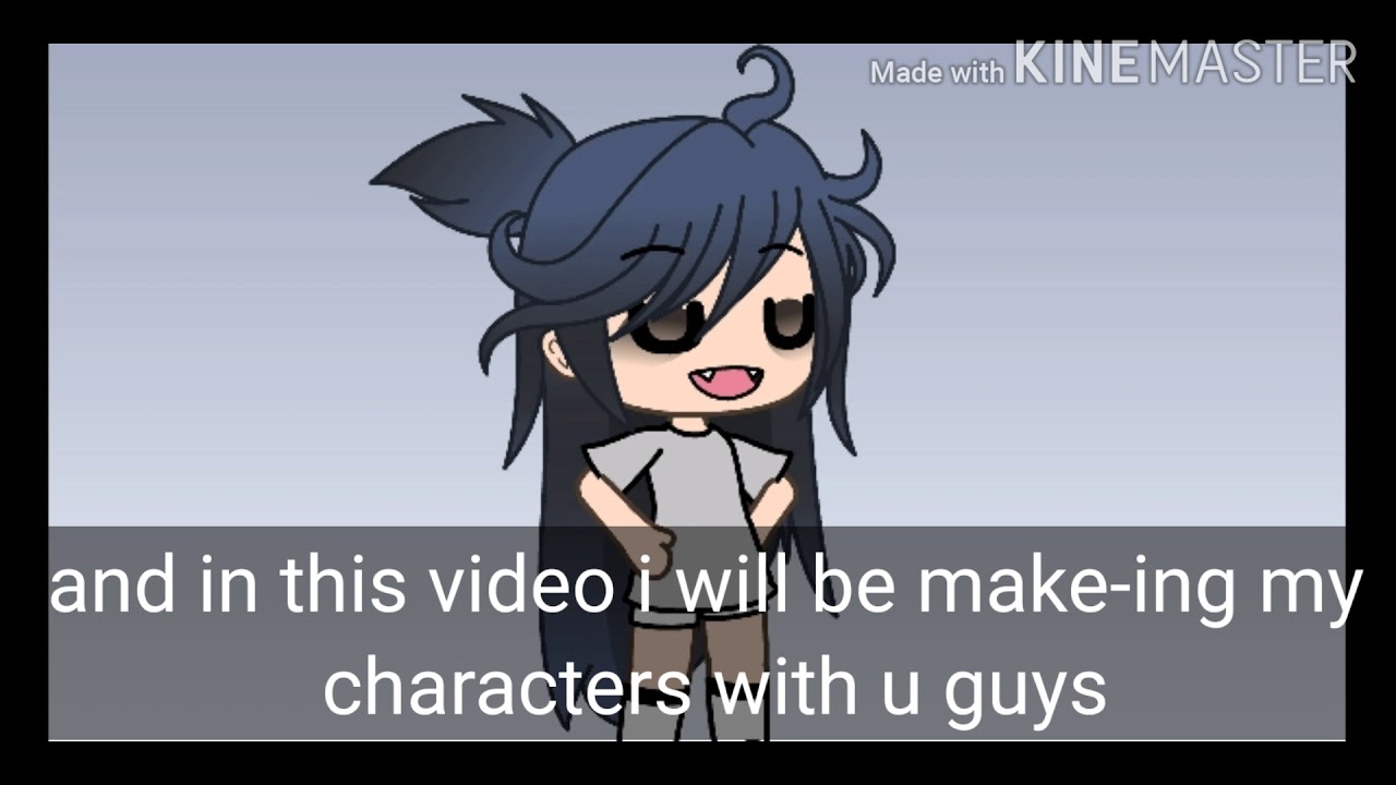 Making gacha life charters - YouTube