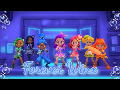 Rainbow Bubblegem Full Transformations + Forever Winx (Reboot Song) /Fanmade/