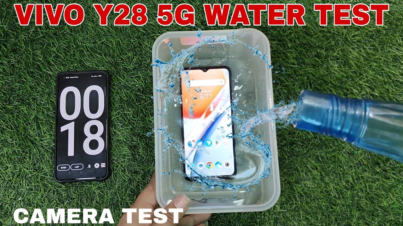 VIVO Y28 5G WATER TEST AMD CAMERA - YouTube