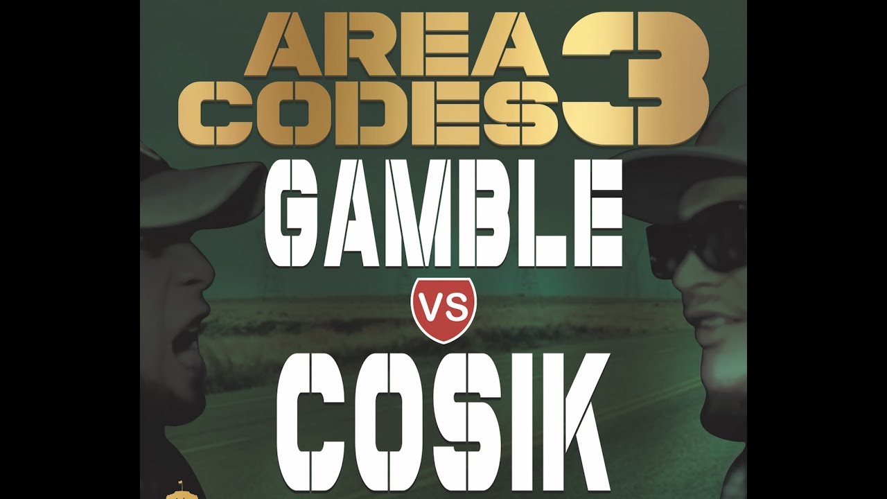 1OUTS WLG: AREA CODES 3 - COSIK VS GAMBLE - YouTube