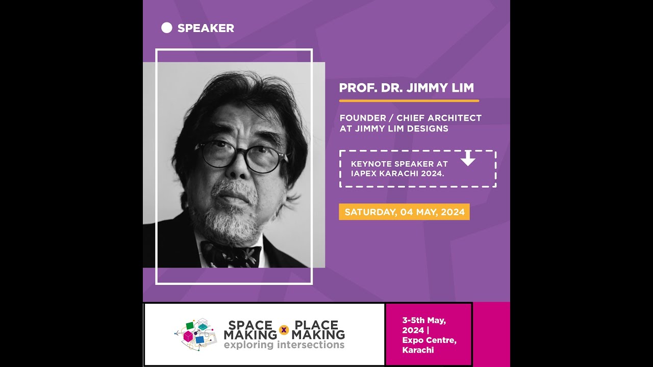 IAPEX 2024 - Prof. Dr. JImmy Lim (Keynote Speaker Session A-1) - YouTube