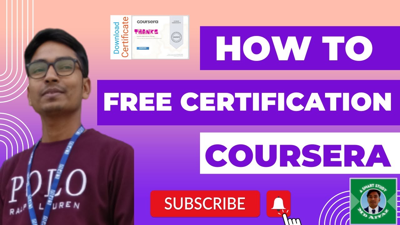 How to get Free Certification course in Coursera. - YouTube