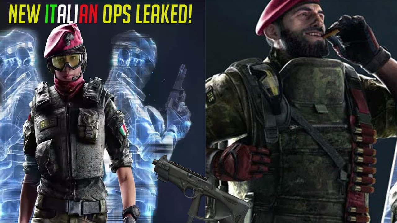 Rainbow Six Siege - NEW ITALIAN OPS LEAKED! - YouTube