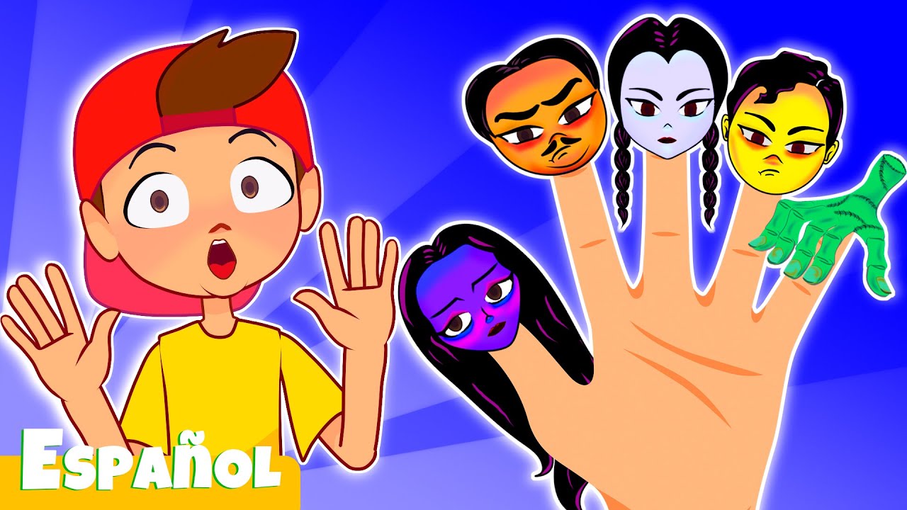 Canción de la FAMILIA DEDO con Miércoles Addams | Canciones infantiles ...