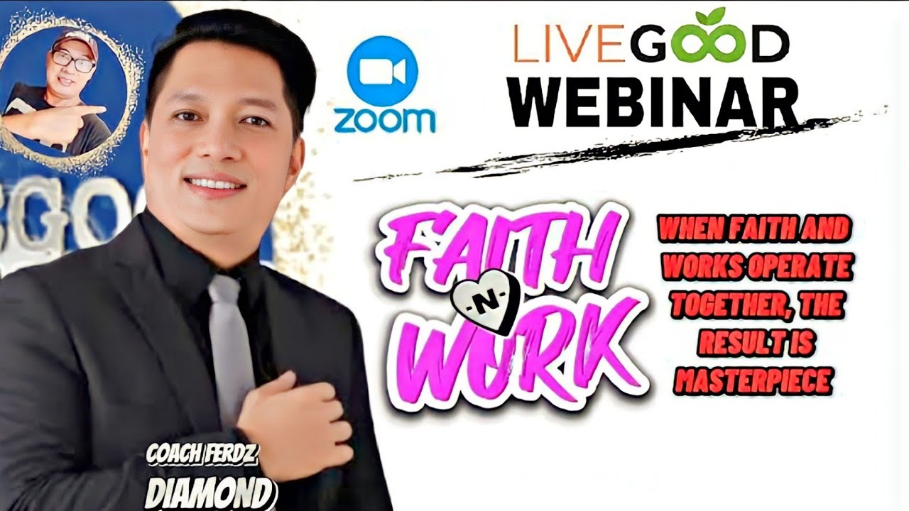 Faith And Work The Result Is Masterpiece With Coach Ferdz I Livegood Update - YouTube