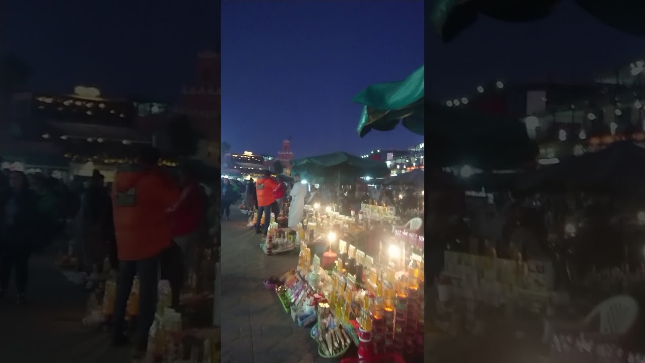 Séjour au Maroc place jame3 lefna 17.01.2020 - YouTube