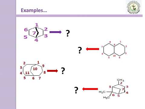 Nomenclature of bicyclic compound - YouTube