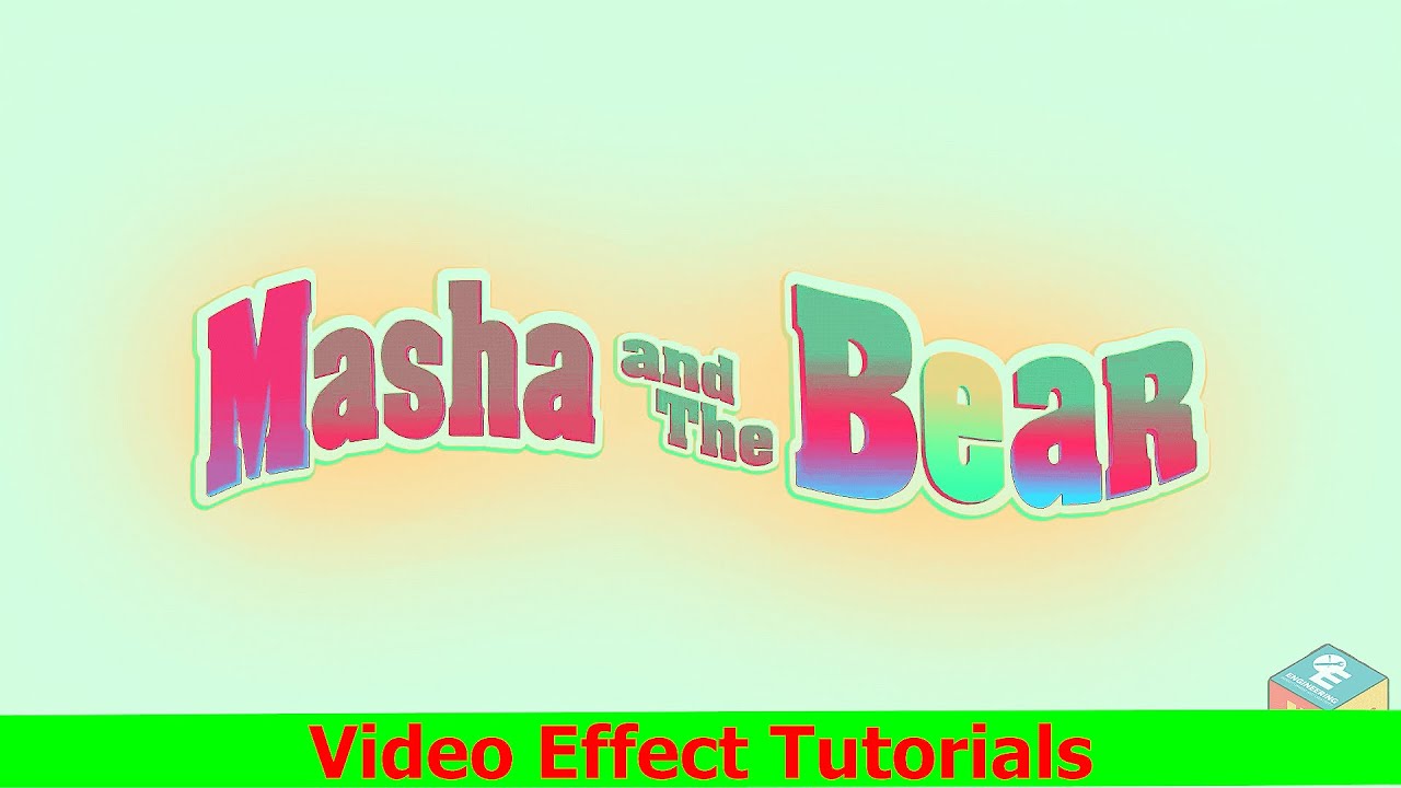 Masha And The Bear Intro Logo Effects l Spongebob Takes It Up A Notch ...