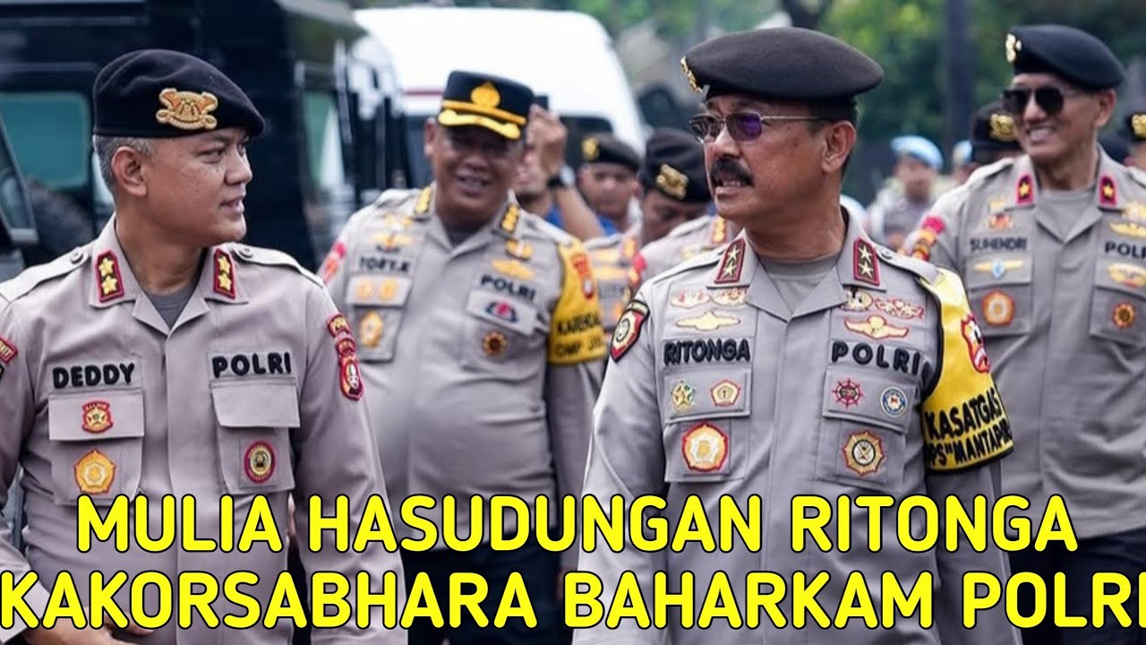 Profil Irjen Pol Mulia Hasudungan Ritonga, Kakorsabhara Baharkam Polri ...