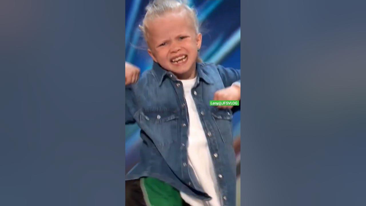 Adorable 7 Yes Old Eseniia Milkheeva Dance In Agt Youtube