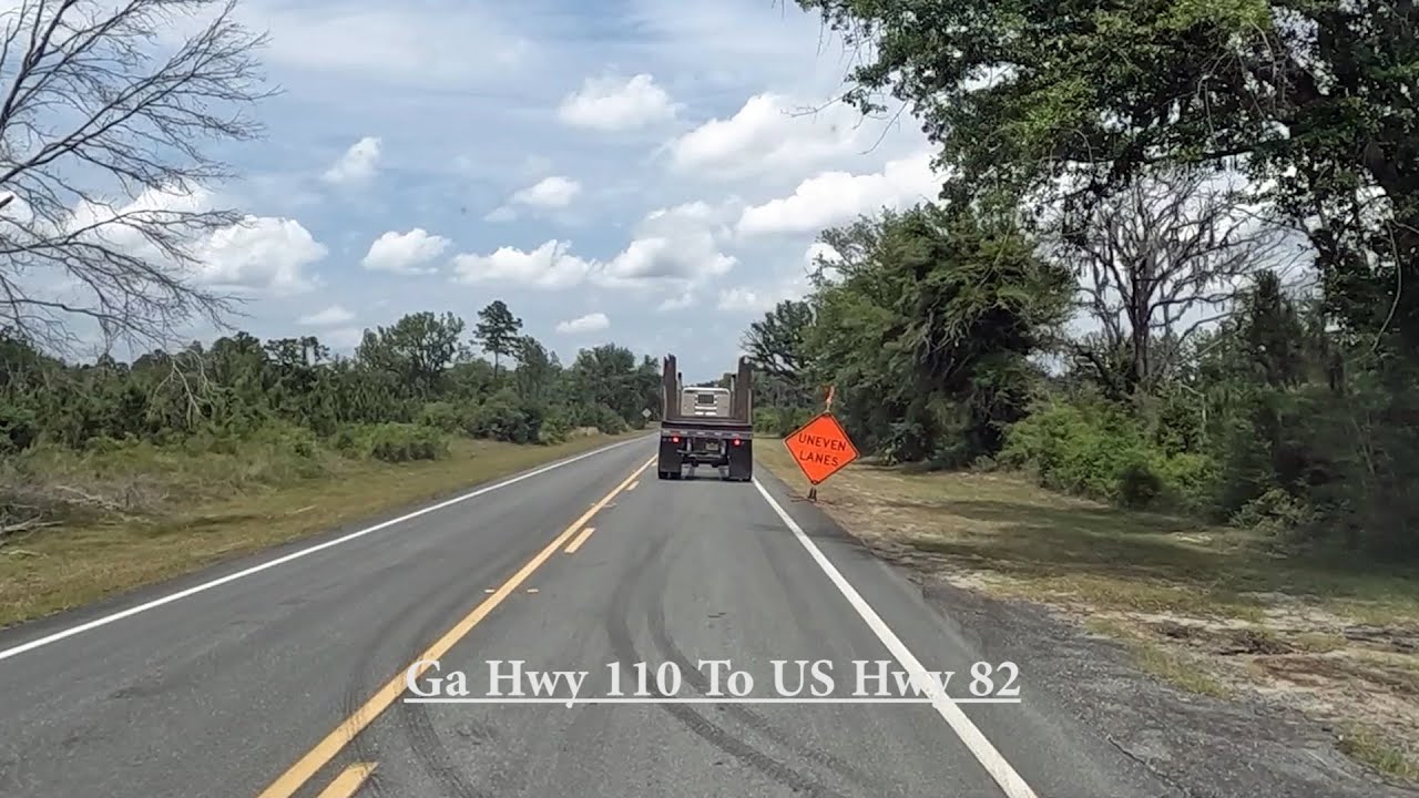 Ga Hwy 110N To US Hwy 82W Thursday May 11th 2023 #dashcam - YouTube