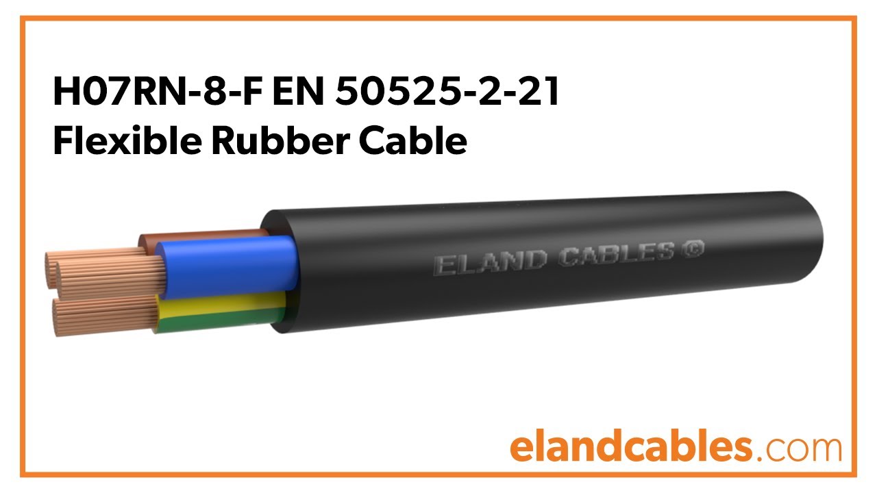 H07RN-8-F EN 50525-2-21 cable animation - YouTube