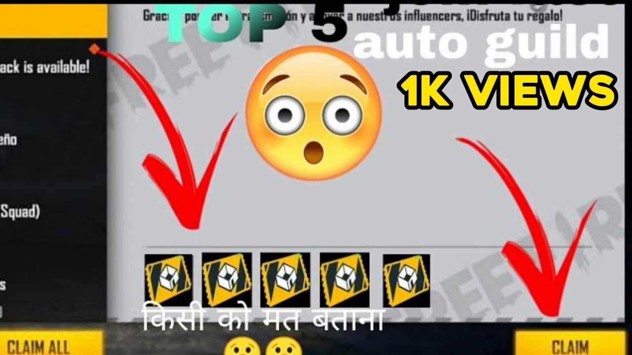 Top 5 auto guild for custom || 4 level custom guild || 𝘍𝘙𝘌𝘌𝘍𝘐𝘙𝘌 ?custom ...