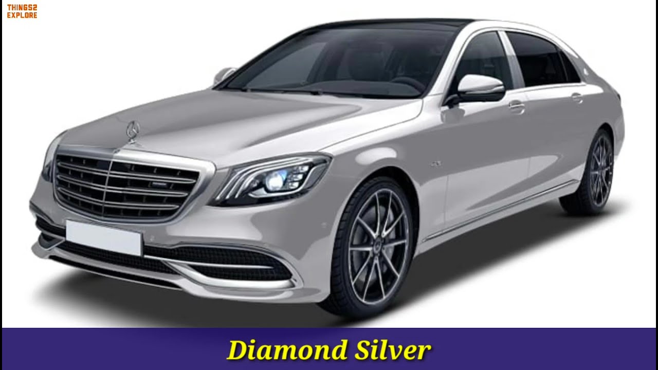 Mercedes Benz S Class Colour Options 2020 | Maybach Red White Black ...
