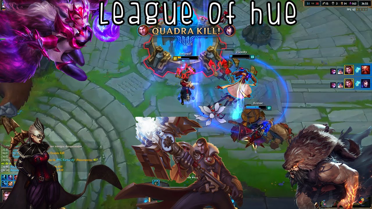 League of Hue - Jayce, o ladrão de pentas - S5 - YouTube