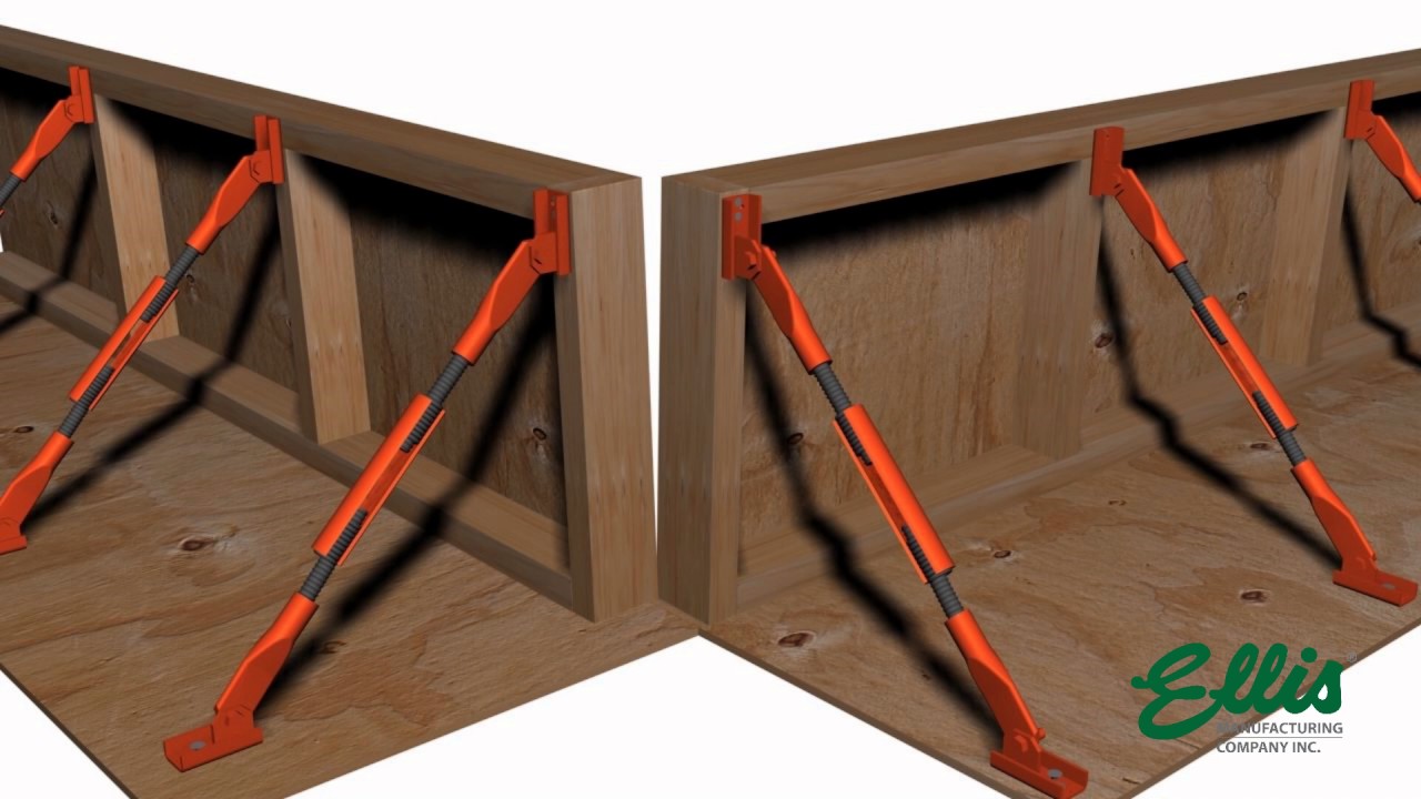 Ellis Manufacturing Kick Brace Demo - YouTube