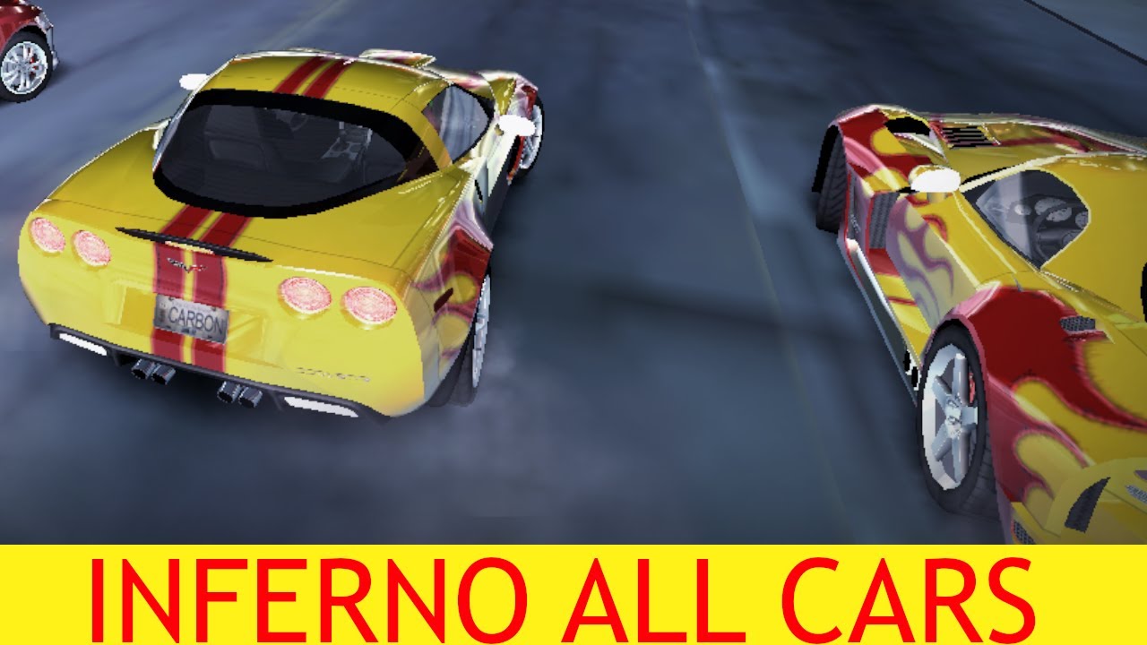 INFERNO: All Cars In Need For Speed Carbon - YouTube