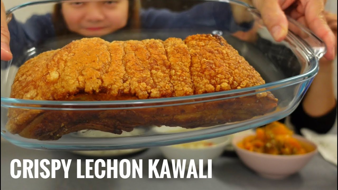 Crispy Lechon Kawali | First Mukbang In Europe - YouTube