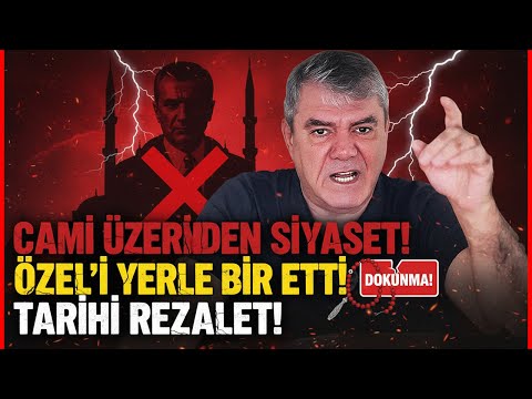 Yılmaz Özdil Özgür Özel'i Cami Üzerinden Yerden Yere Vurdu!