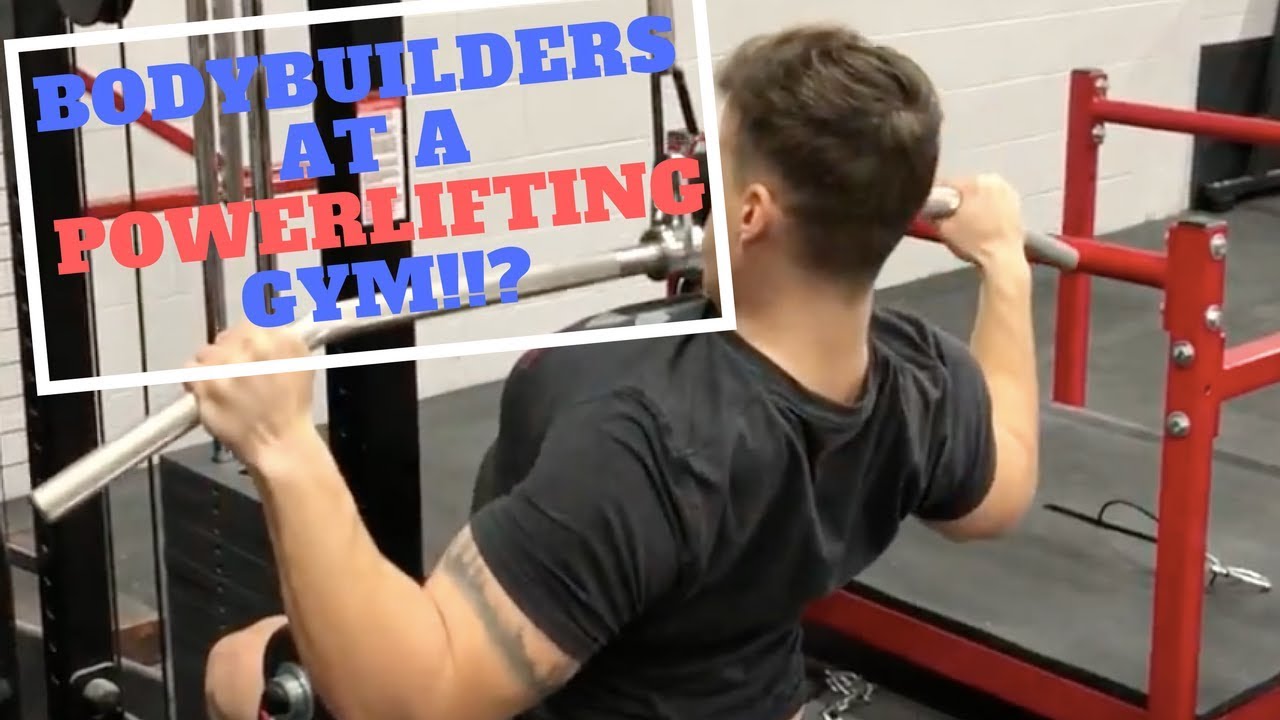 Bodybuilders at a powerlifting gym!!? | 613 Lift - YouTube