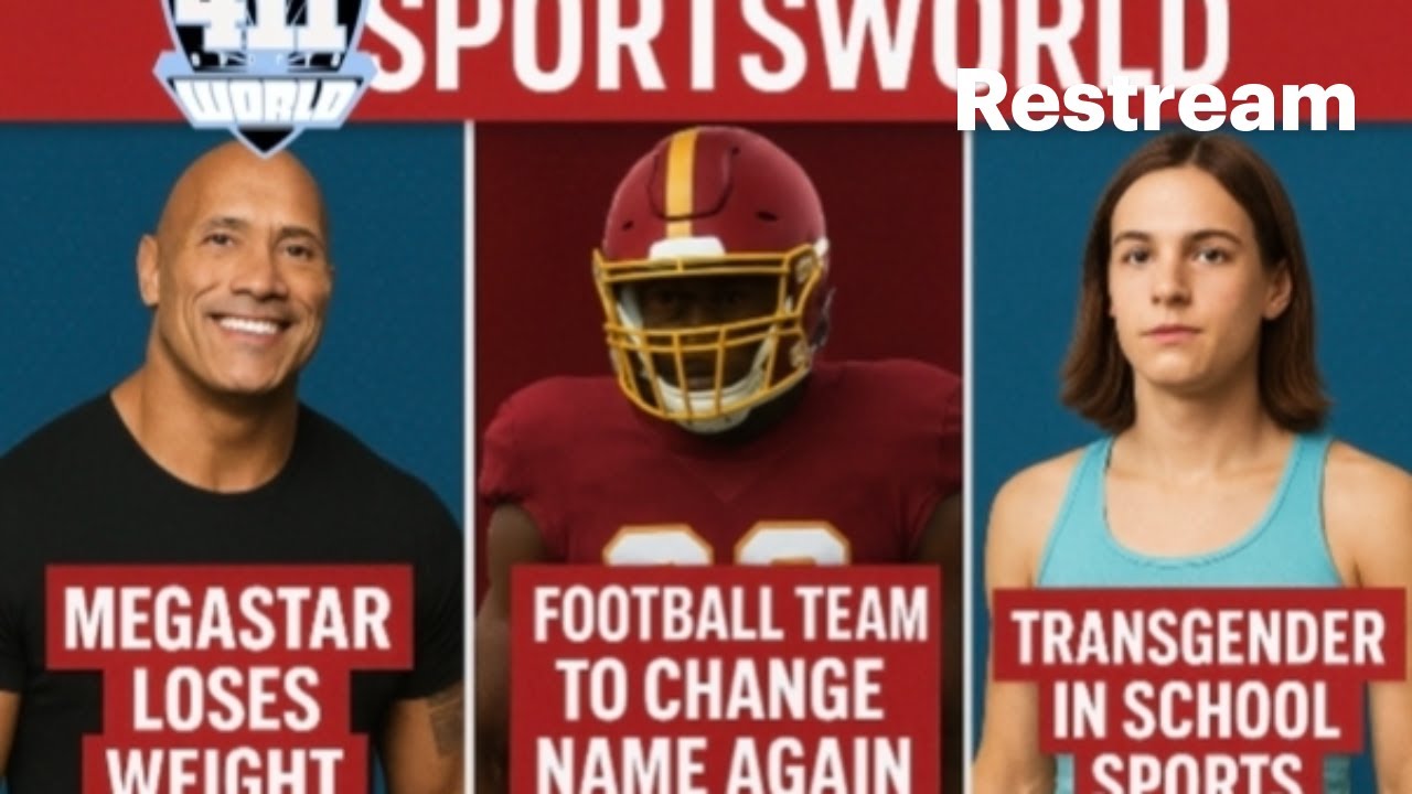 411SPORTSWORLD: The Rock’s New Look, Commanders Name Clash & Trans ...