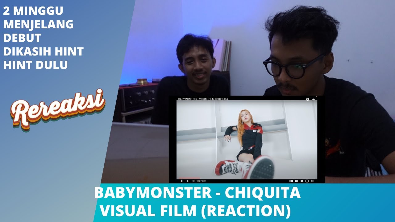 BABYMONSTER - CHIQUITA VISUAL FILM (REACTION) - YouTube