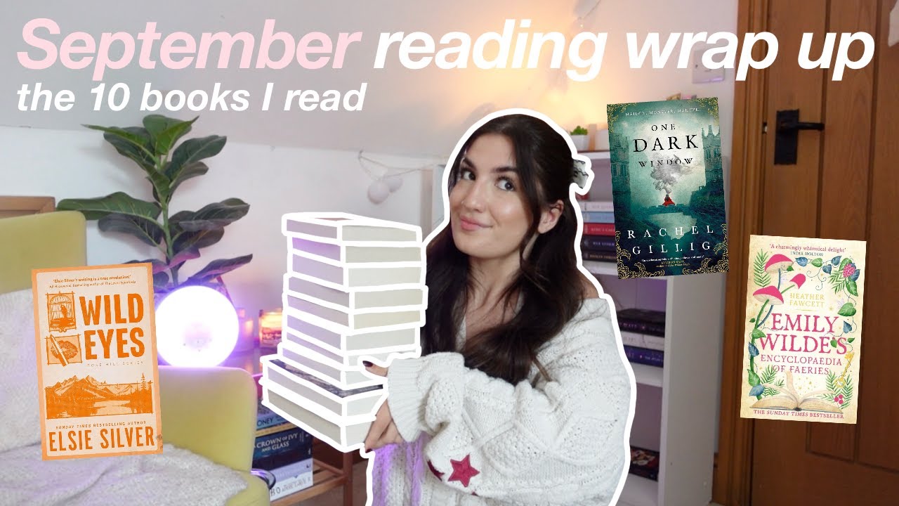 the 10 books I read in September 📖 September reading wrap up 💌 - YouTube