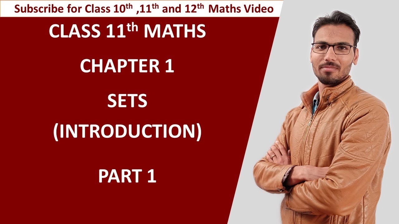 What is a set class 11? Class 11 math's sets part 1 - YouTube