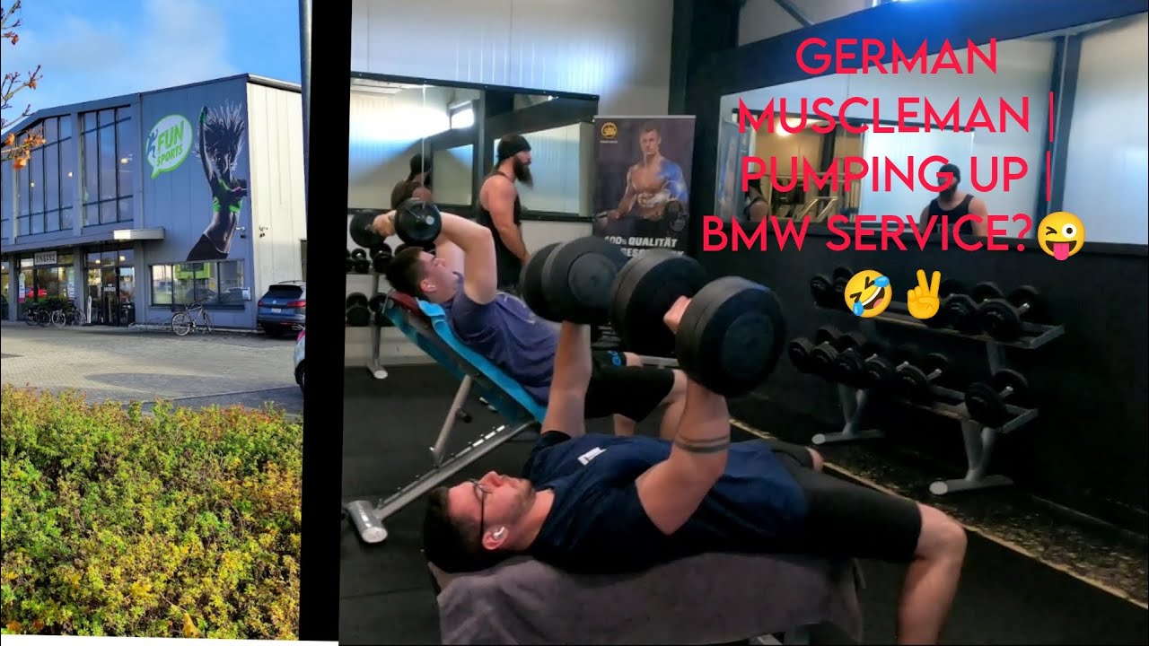 PE14: GERMAN MUSCLEMAN | FITNESS GYM@GOCH,DE | SERVICE BMW? NYAHAA ...
