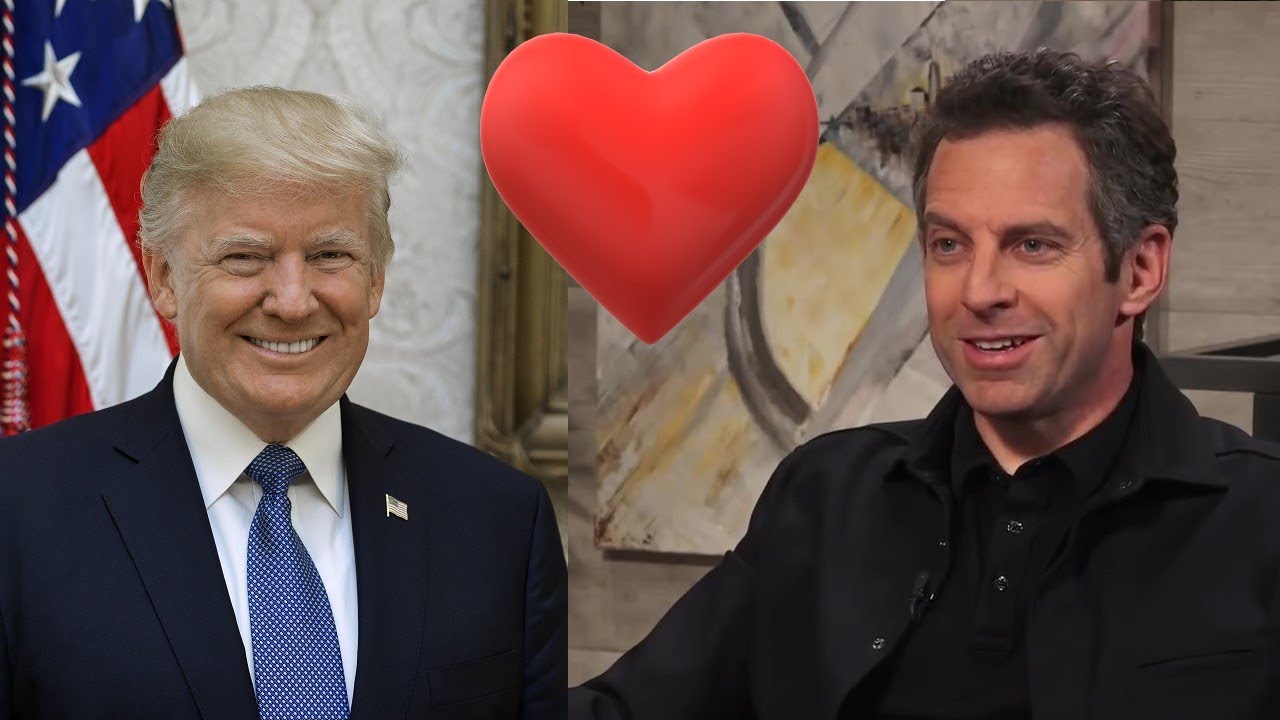 Sam Harris boards the Trump train 😳 - YouTube