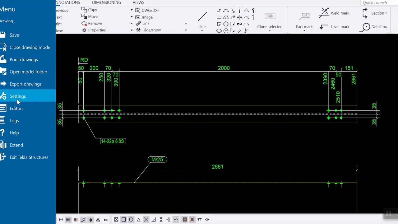 Drawing Exaggeration #Tekla - YouTube