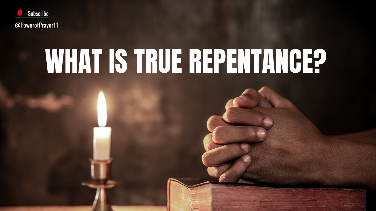 What is true repentance? Many people overlook this key point! #jesus # ...