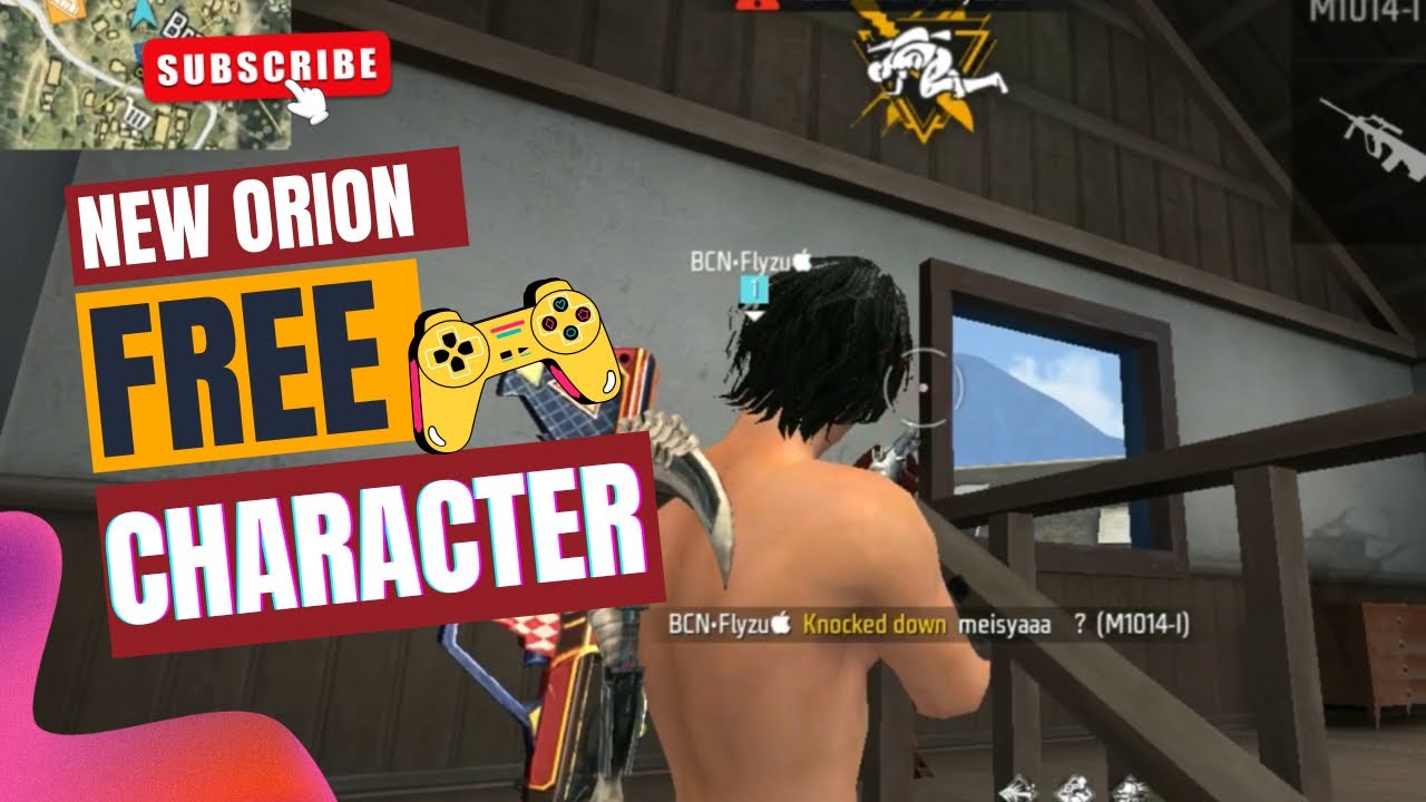 New Orion Free Character First Solo Vs Squad Gameplay & Ability Test 🥴 ...