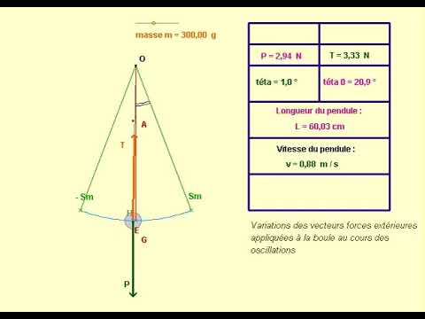 Les oscillations d'un pendule simple - YouTube