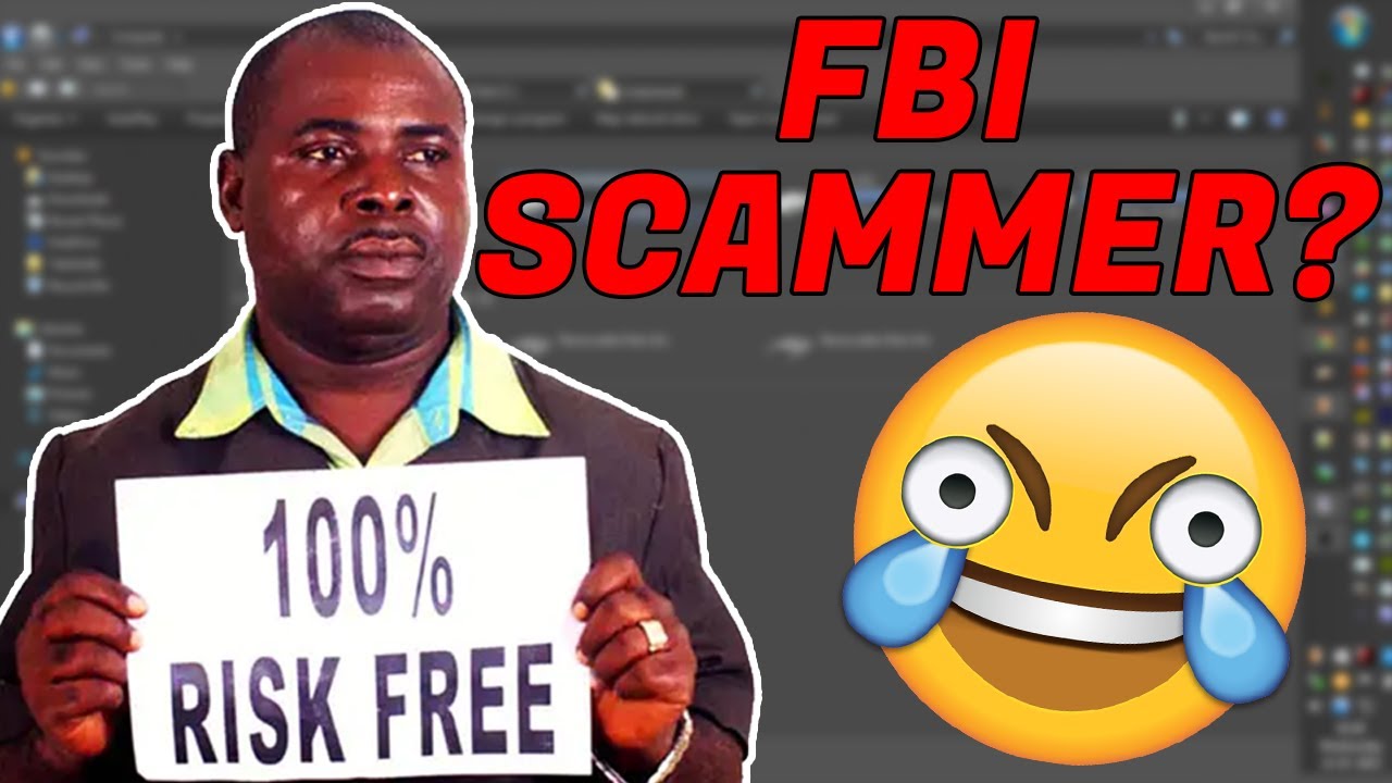 ANGRY Lottery Scammer Works At The FBI? - YouTube