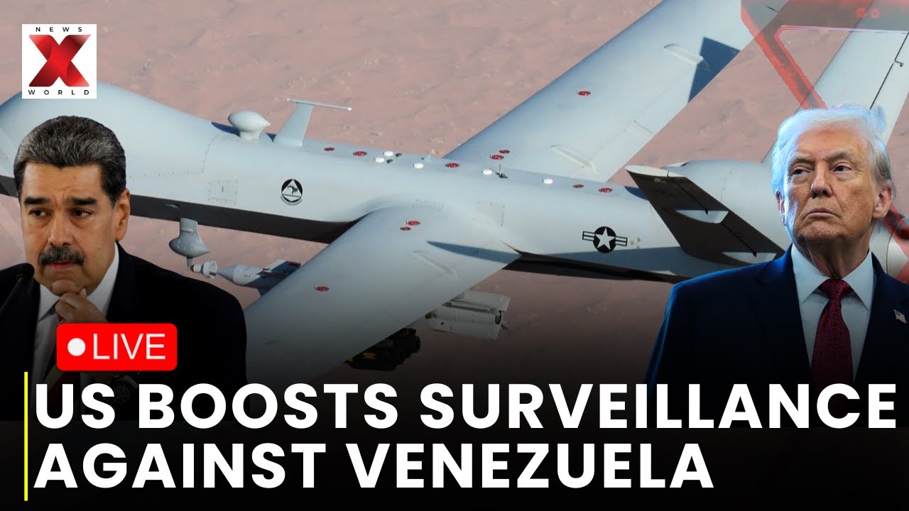 US-Venezuela War LIVE: US Deploys MQ-9 Reaper Drones to Puerto Rico|US ...