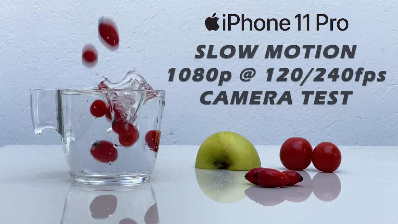 IPHONE 11 PRO SLOW MOTION TEST - YouTube