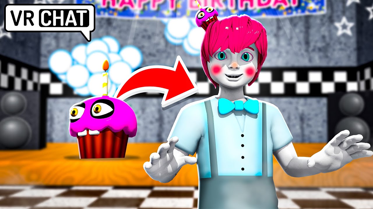 Cupcake Turns HUMAN?! in VRCHAT - YouTube