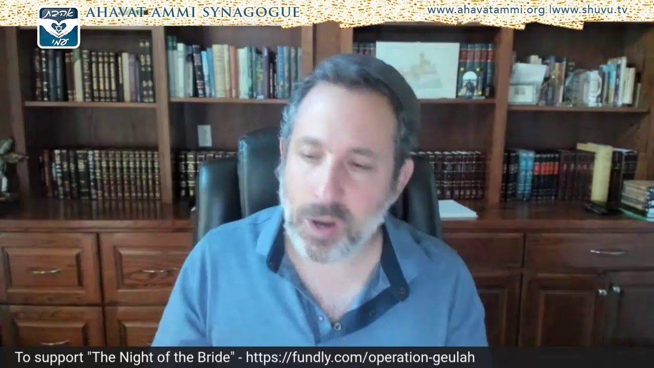 Rabbi Shapira talking about the prophetic project "The Night of the ...