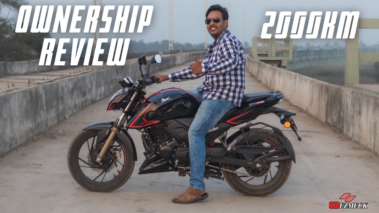 Ownership Review of TVS RTR 200 4V BS6 2021 - YouTube