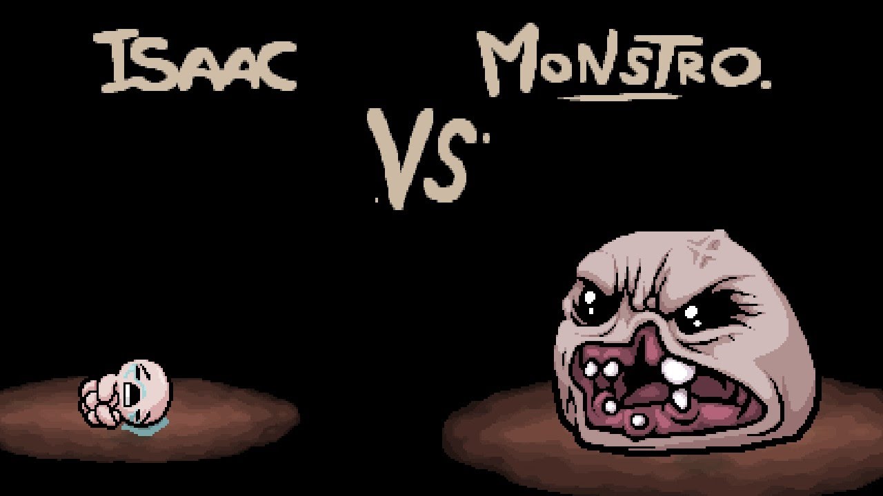 The Binding of Isaac (Nintendo Switch) - Isaac vs Monstro - YouTube
