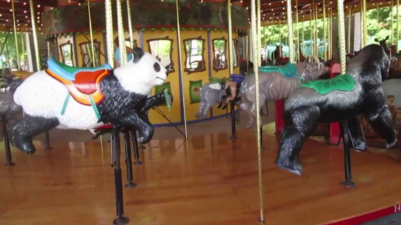 Brookfield Zoo Carousel Finally! 7-27-16 - YouTube