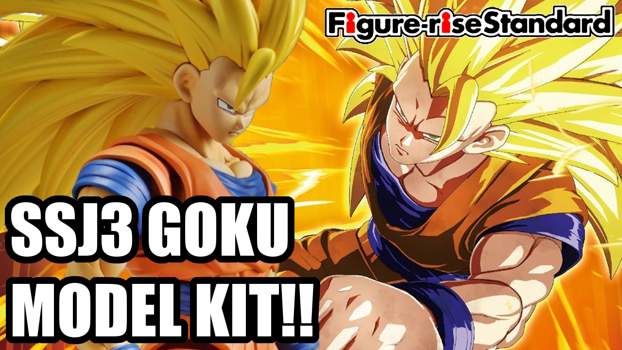 THE LEGENDARY SUPER SAIYAN 3!! SSJ3 Goku Figure-Rise Model Review - YouTube