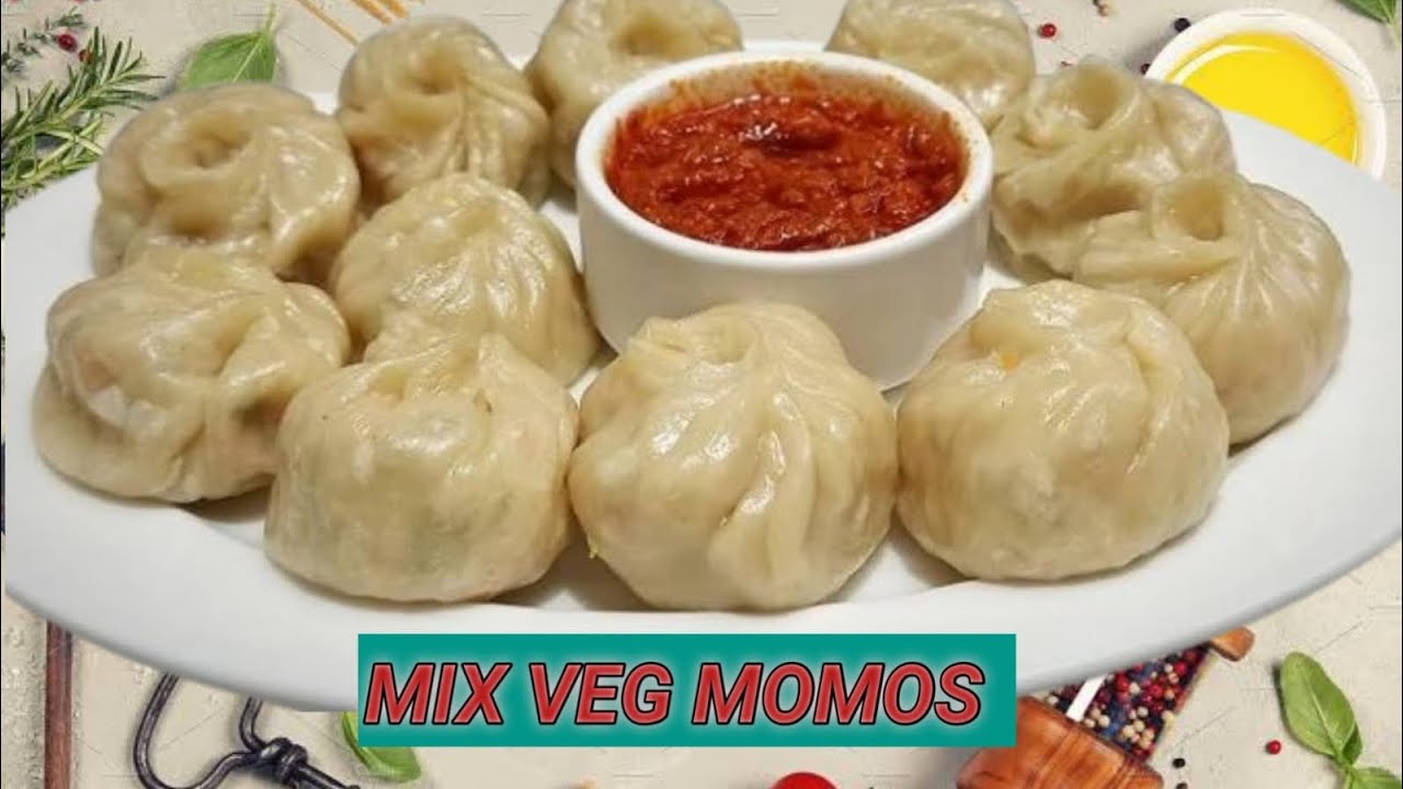 Mix Veg Momos ॥ Momos ॥ गरमा गरम मोमोज And Chutney Recipe ॥ Home Made ...