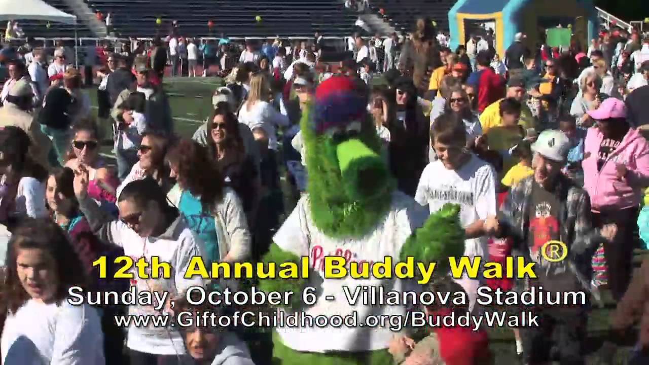 2013 Buddy Walk at Villanova Stadium - YouTube