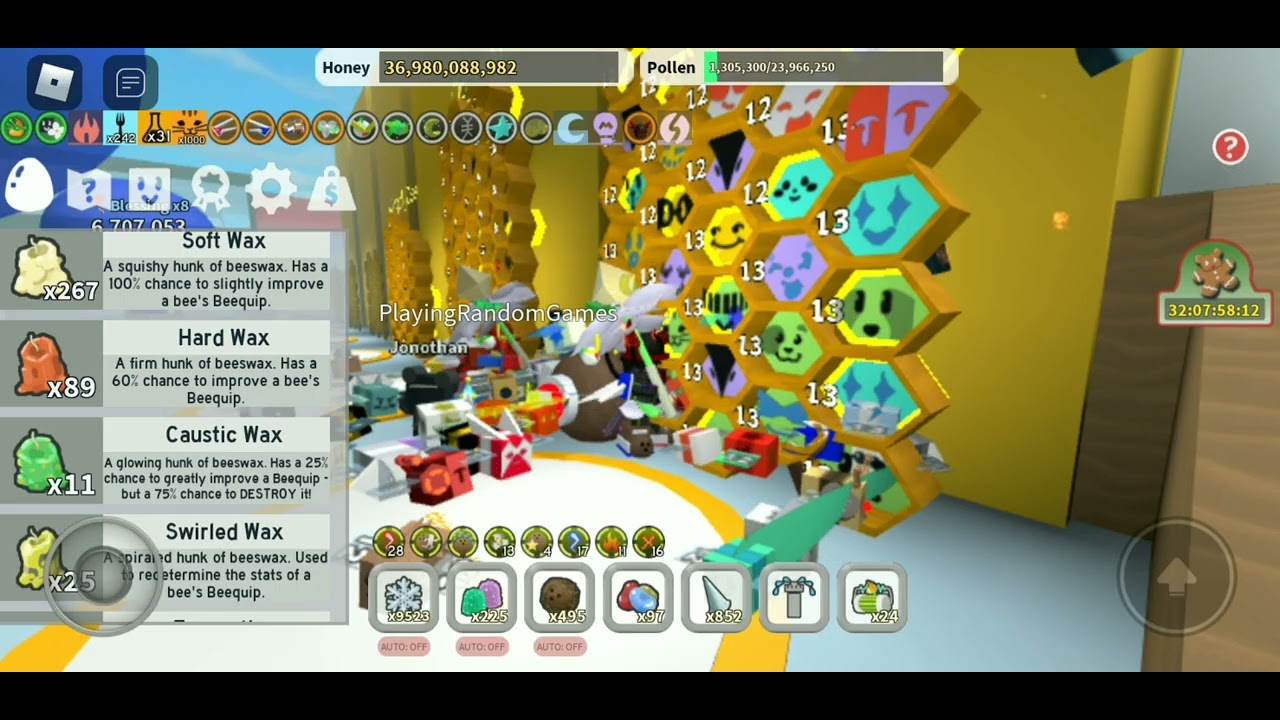 What happens when you give Caustic Wax to Permenent Beequip? - YouTube