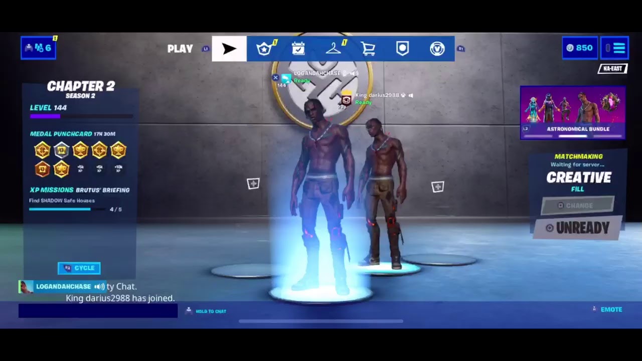 FORTNITE With King Darius - YouTube