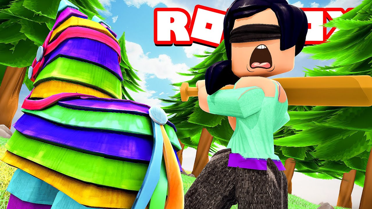 SMASHING A GIANT PINATA FULL OF CANDY | Roblox - Pinata Simulator ...
