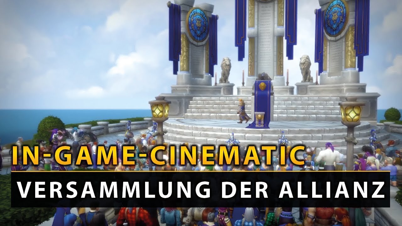 WoW Legion Cinematic - Versammlung der Allianz [EN] | Vanion.eu - YouTube