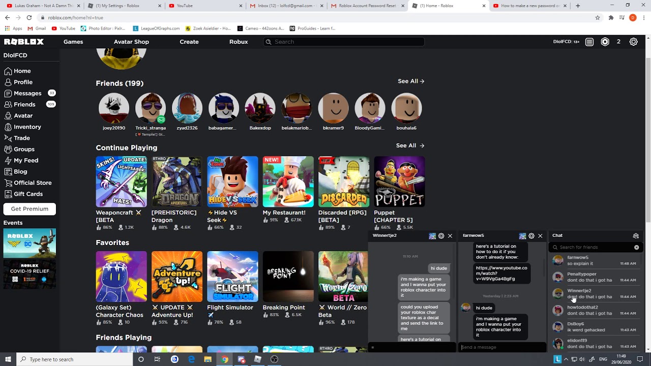 NEW ROBLOX SCAM - YouTube